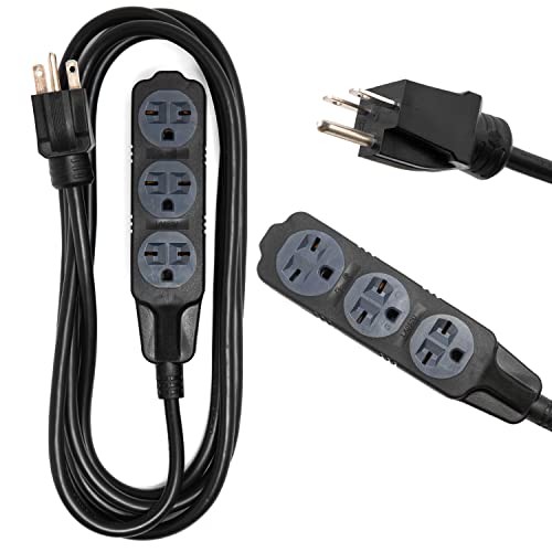 Electrical Adapter Power Cord, 10 Ft-14/3, 6-15P Male Plug-Three 240 V ...