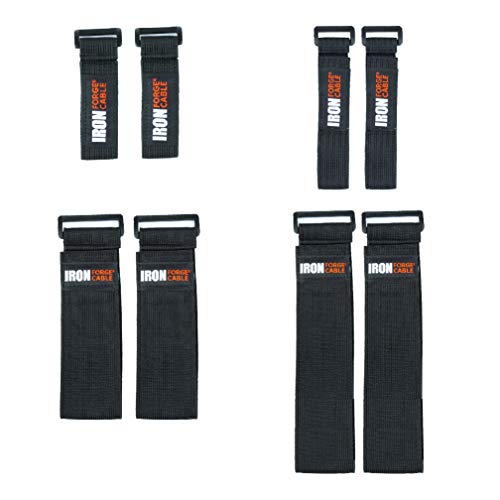 Extension Cord Wrap Organizer, 8 Piece Multi-Pack of Elastic Storage S ...